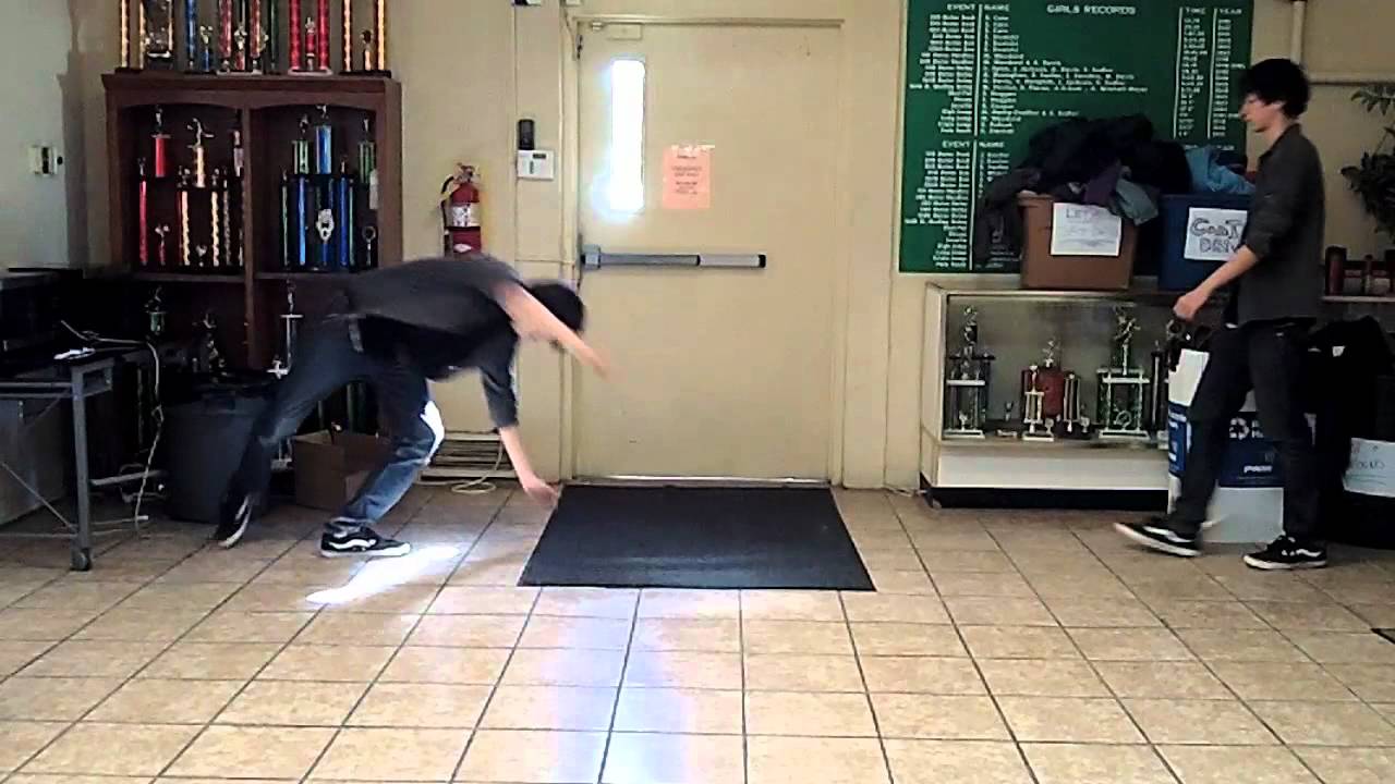 Cartwheel fail - YouTube