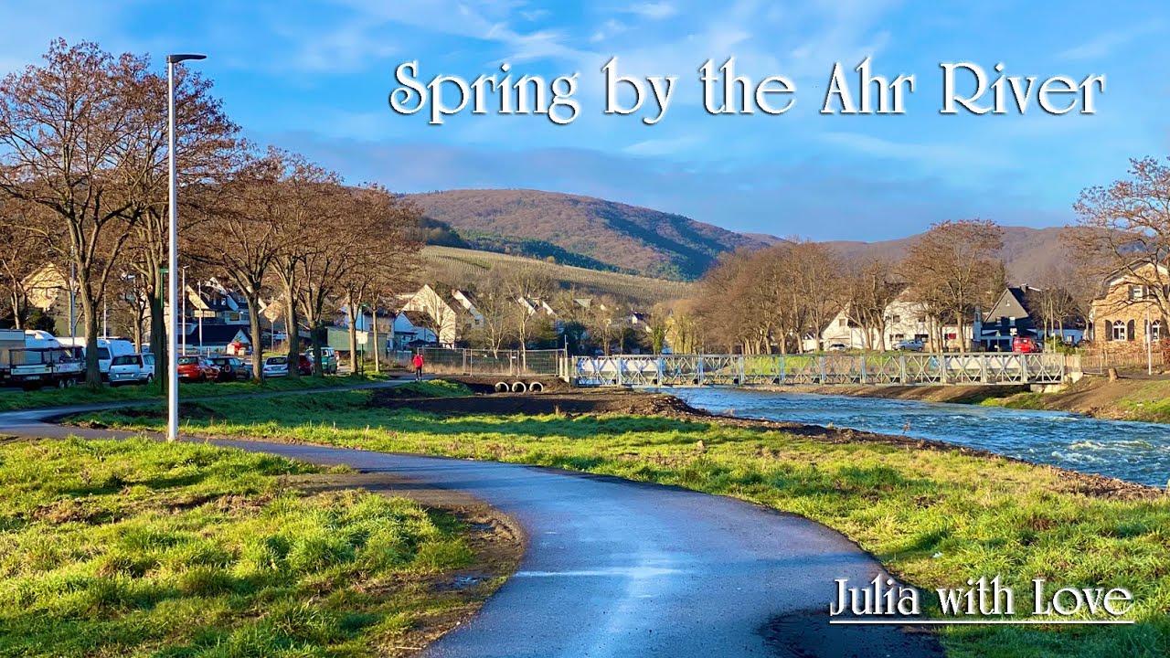 #72 Spring by the Ahr River, Germany - YouTube