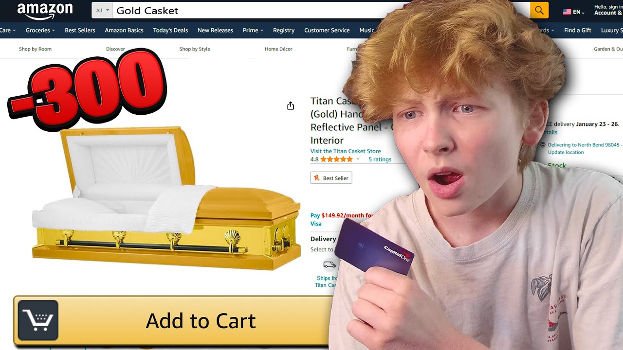 I Let My Chat Waste $300 On Amazon - YouTube