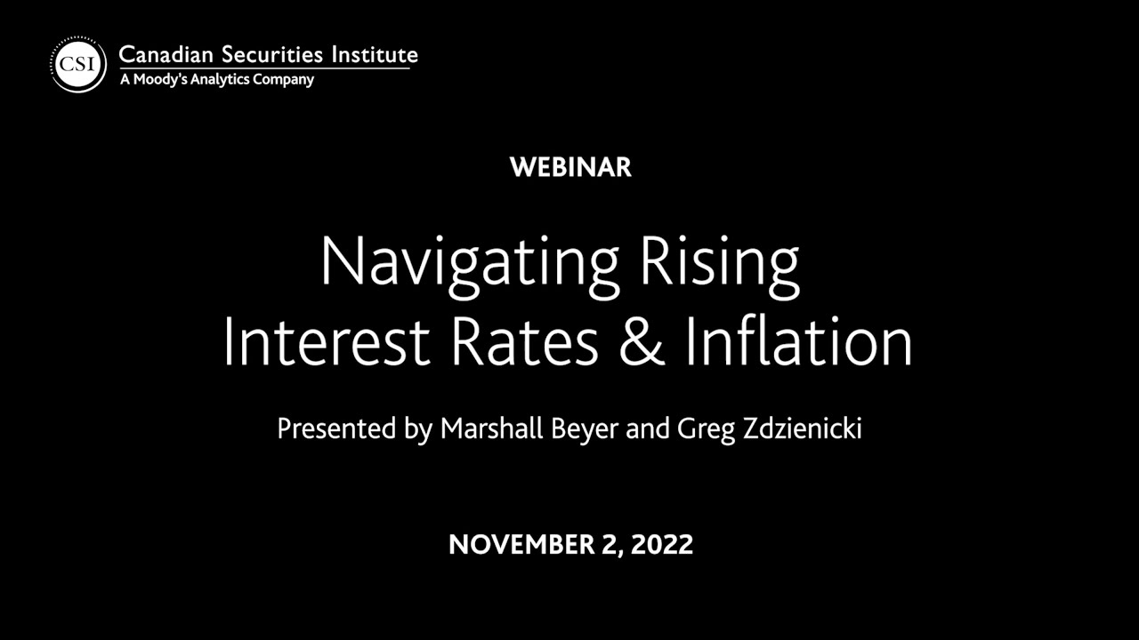 Navigating Rising Interest Rates & Inflation - YouTube
