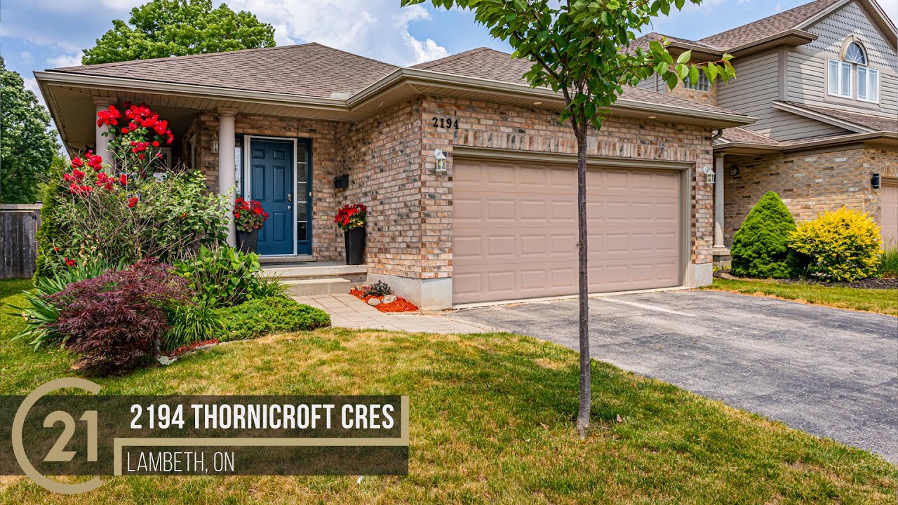 🏡Home Tour - 2194 Thornicroft Cres - LAMBETH, ON - YouTube
