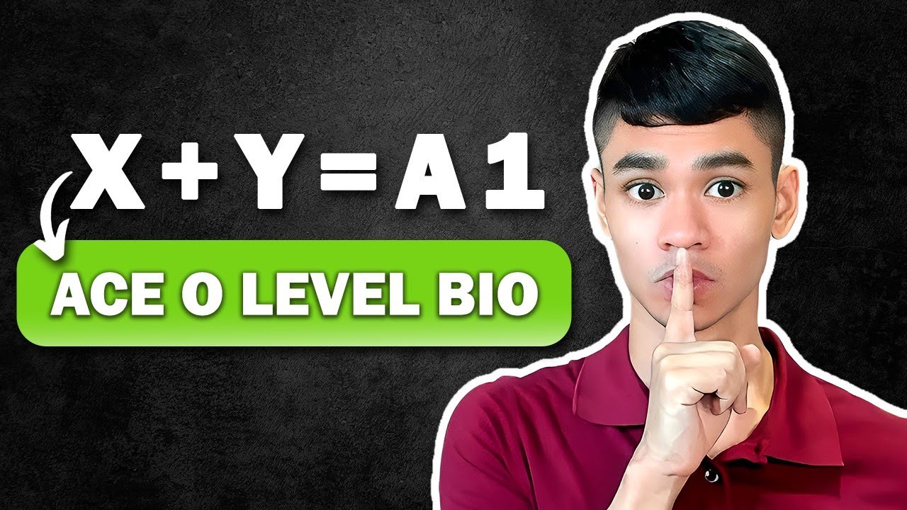 The Unbelievably Simple Formula To Ace O Level Bio - YouTube