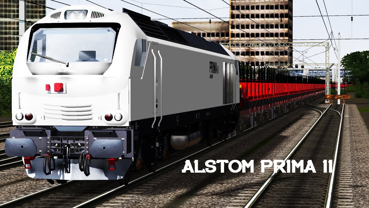 Alstom Prima Locomotive | Indian Railways - YouTube