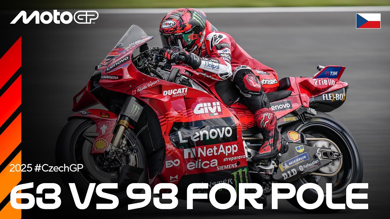 Pecco and Marc go head-to-head for pole in the last 5 minutes of MotoGP ...