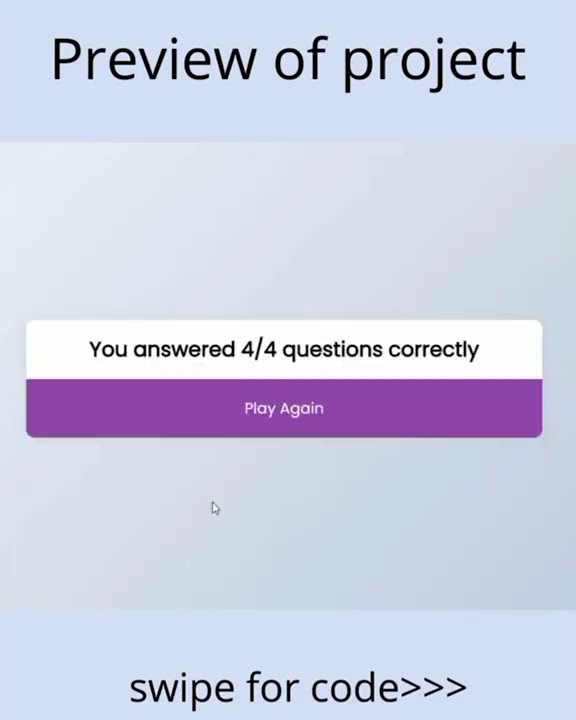 Quiz App Create Html And Css And Javascript Shorts App Create Html And Css Html Css Coding