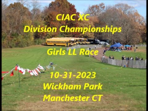 2023 CIAC XC Girls LL Division Championship Race (Ron Knapp, MSR) - YouTube