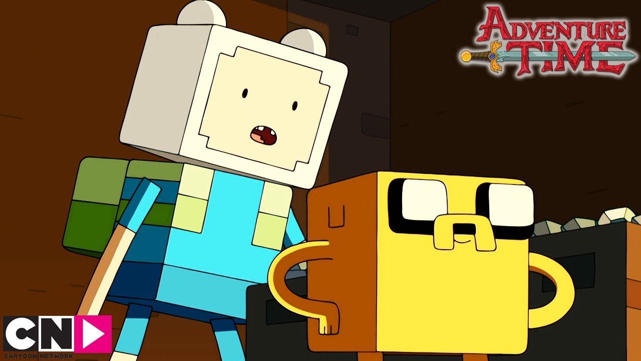 Minecraft ou Adventure Time ? | Adventure Time | Cartoon Network - YouTube