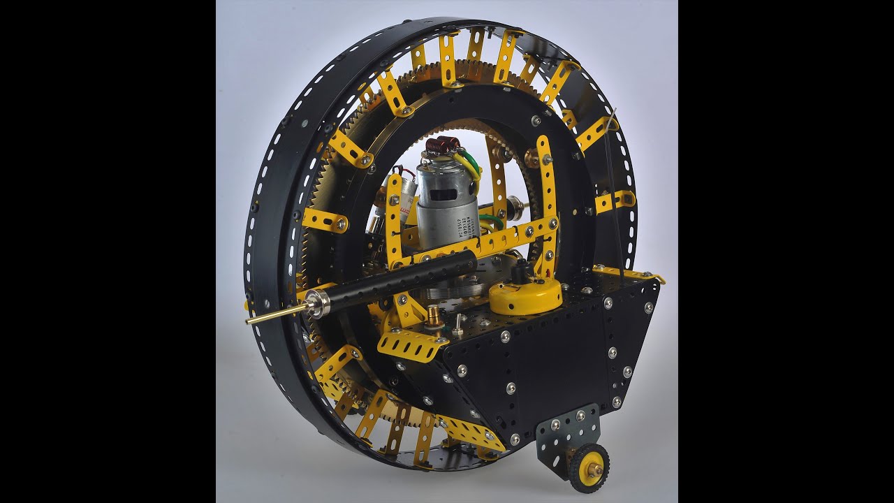 steampunk monowheel destroyer - YouTube