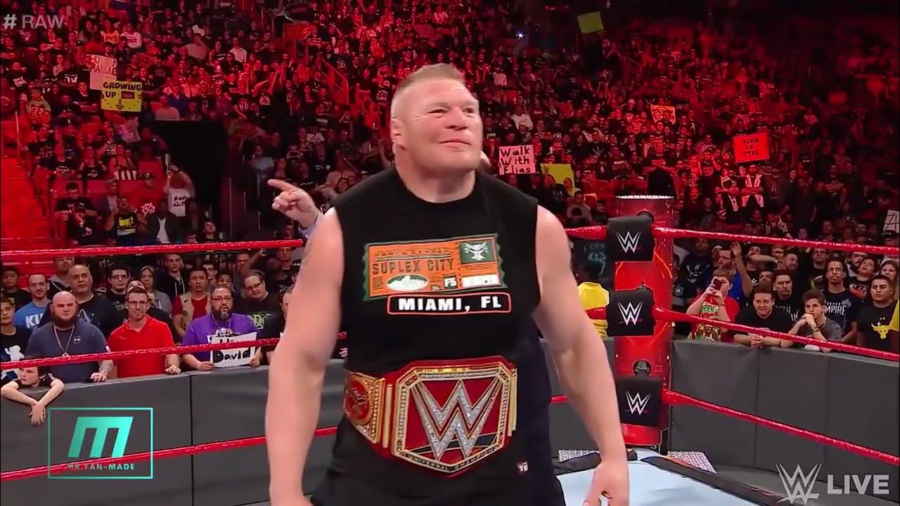 WWE 16 September 2024 Brock Lesnar Returns & Destroys Solo Sikoa & Jacob Fatu, highlights ...