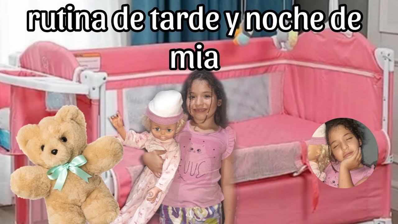 rutina de tarde y noche de mia| Pauli love - YouTube