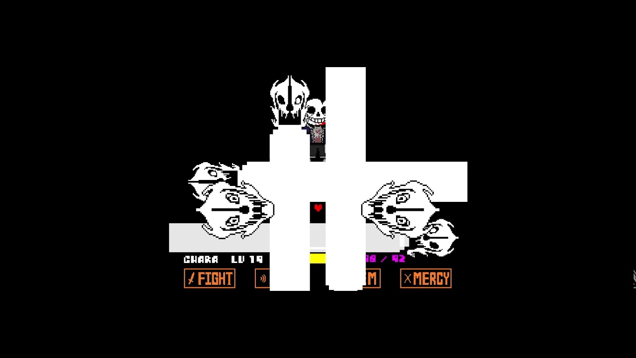 horrortale sans fight/bad at it - YouTube