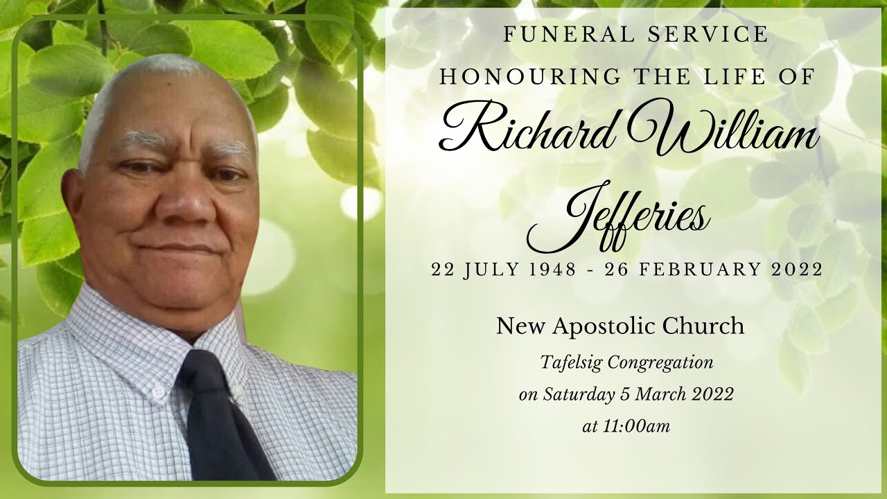 Richard William Jefferies - YouTube