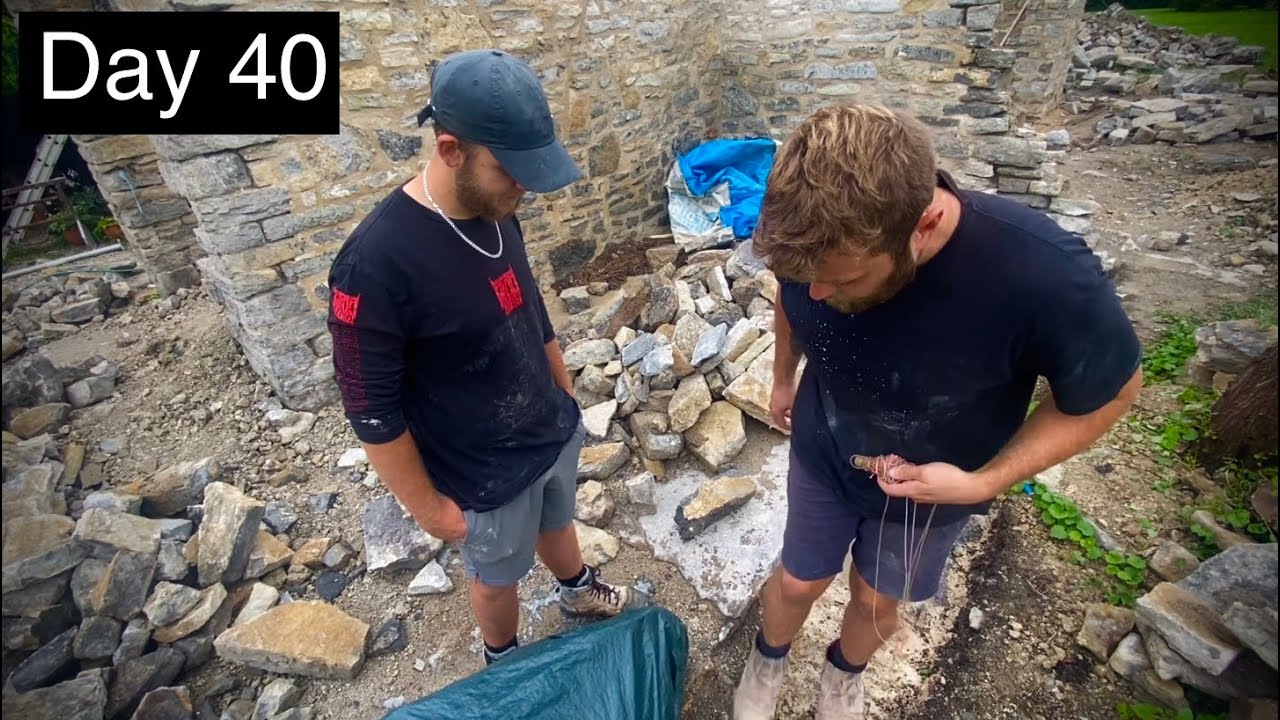 Old Stone Barn Restoration - Day 40 - YouTube