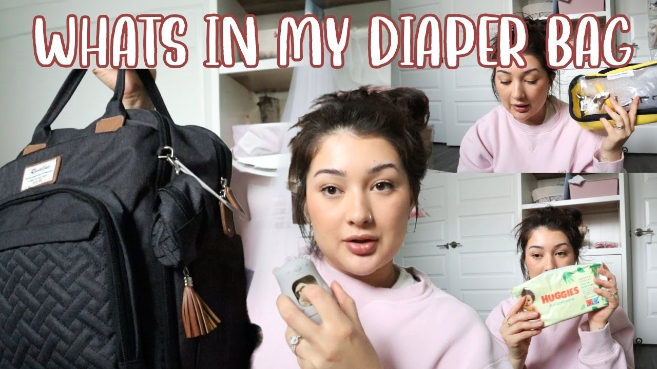 What's In My Diaper Bag | May Marathon Day. 19 - YouTube