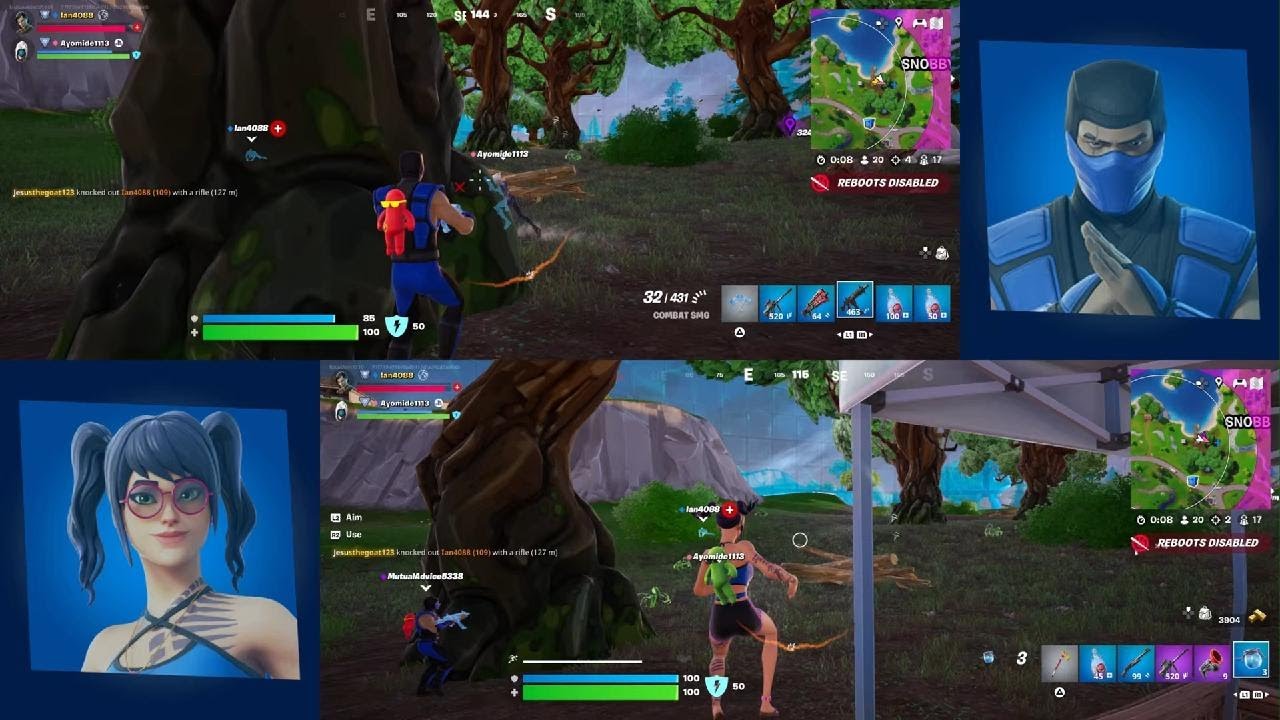 Fortnite reload gameplay. - YouTube