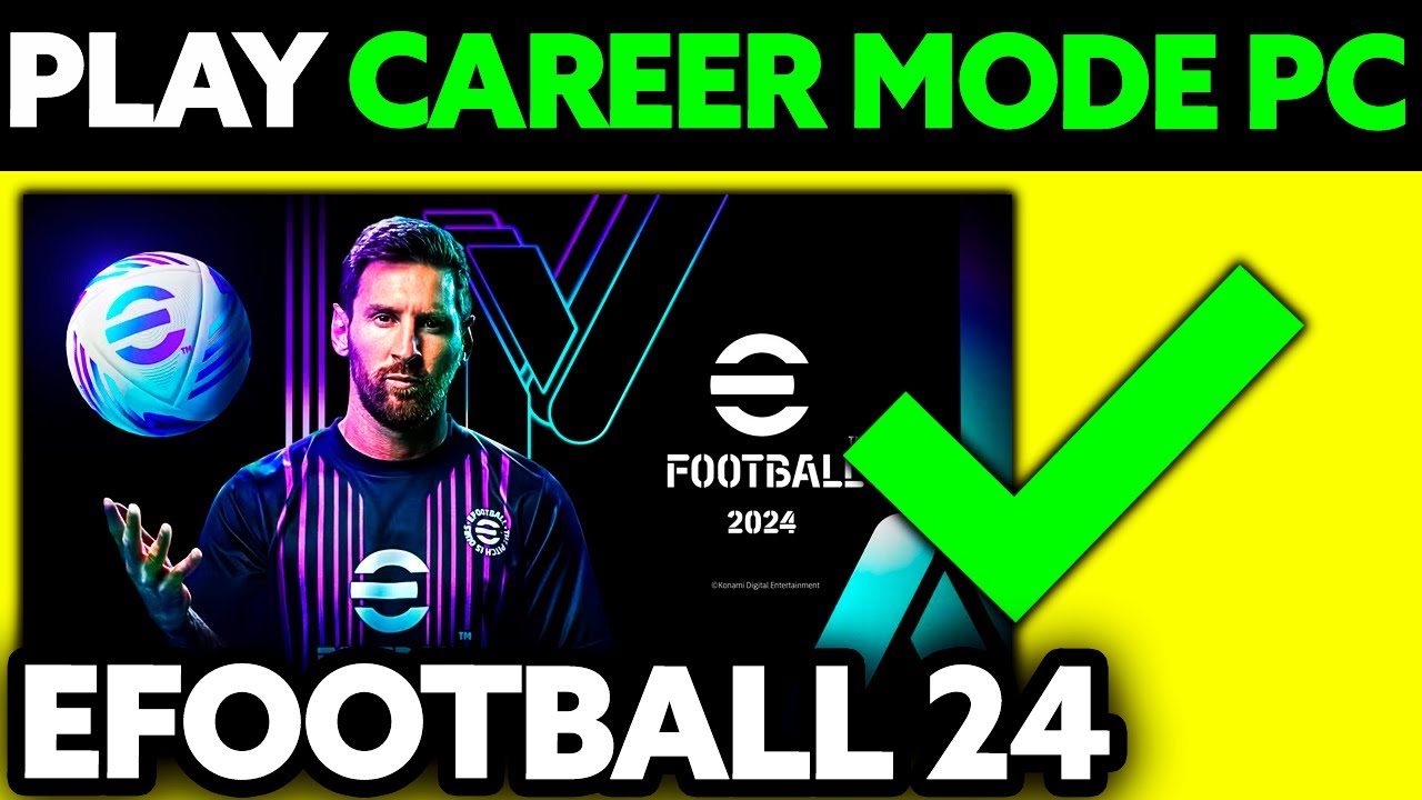 How To Play Career Mode in eFootball 24 PC? (2025) - YouTube