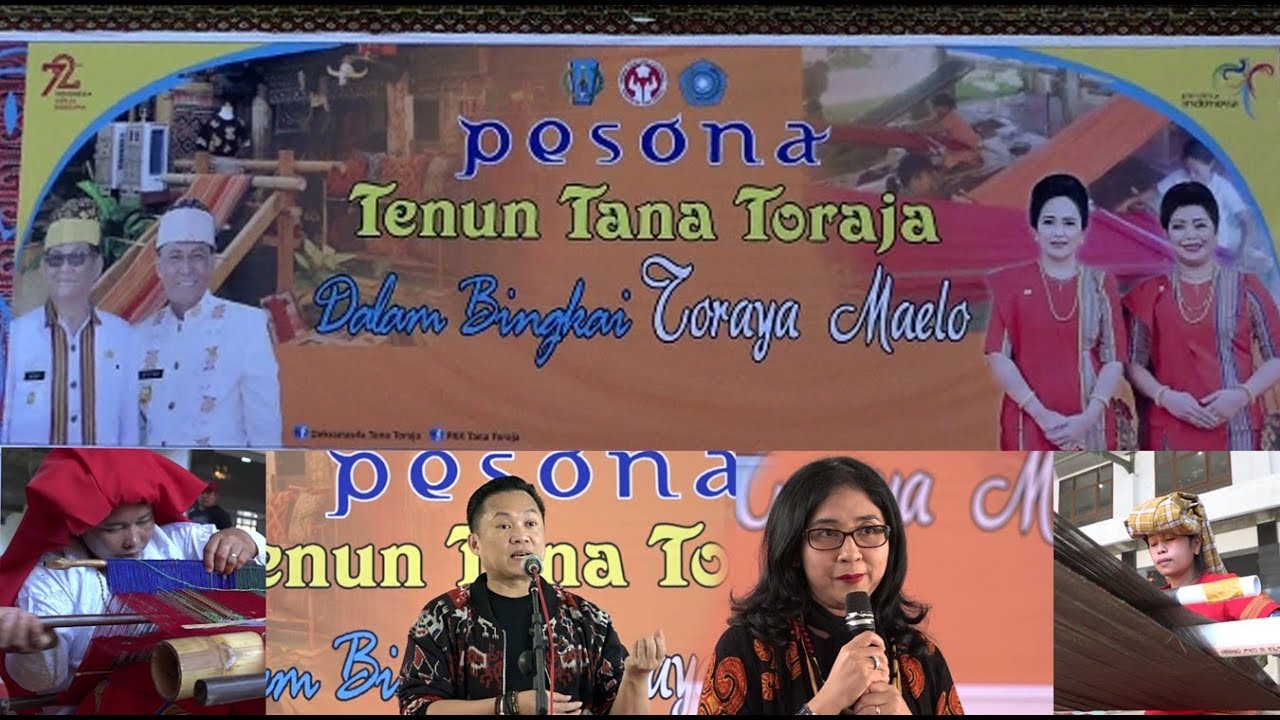 Pesona Tenun TANA TORAJA dalam Bingkai TORAYA MAELO - YouTube