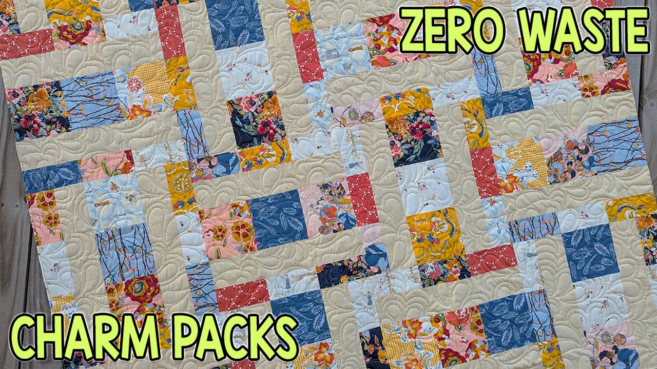 Nature's Vessel | Zero Waste Charm Pack Quilt Pattern | In A Day Quilt Pattern | Beginner ...