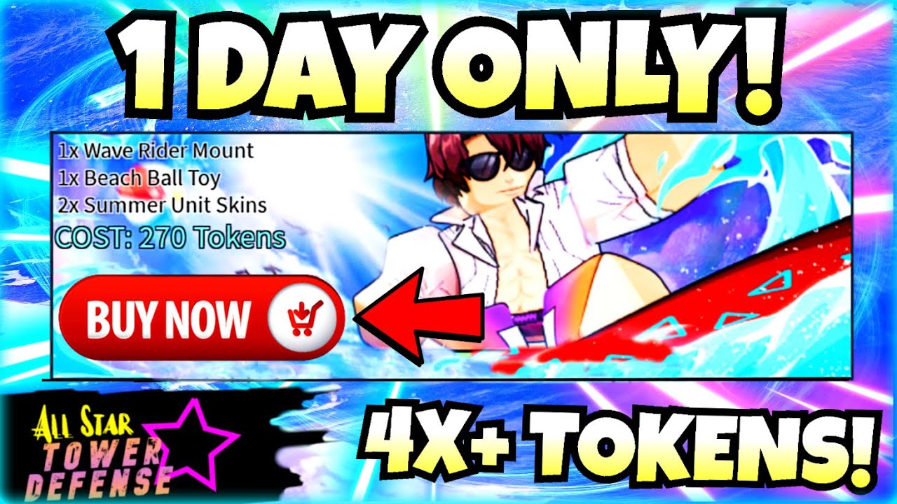 How To Get The Summer Pack IN 1 DAY For All Star Tower Defense ...
