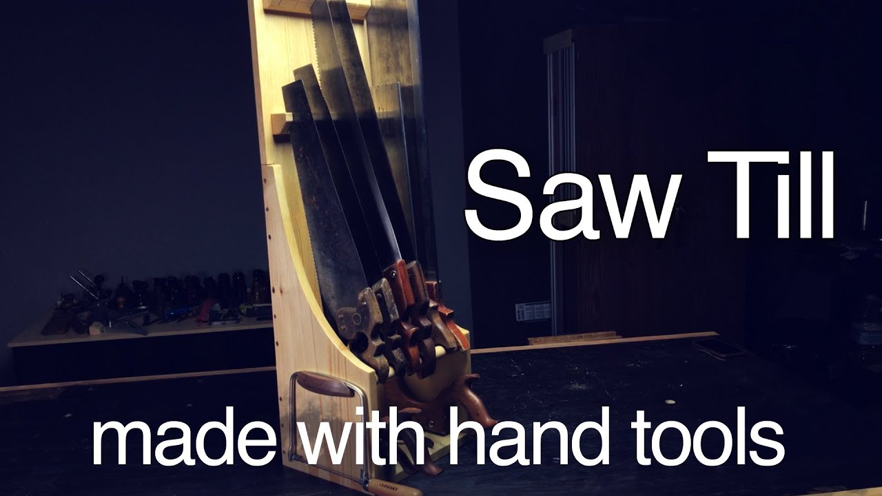 Making a Saw Till / Dovetail Hand Tool Handsaw Holder How To DIY - YouTube