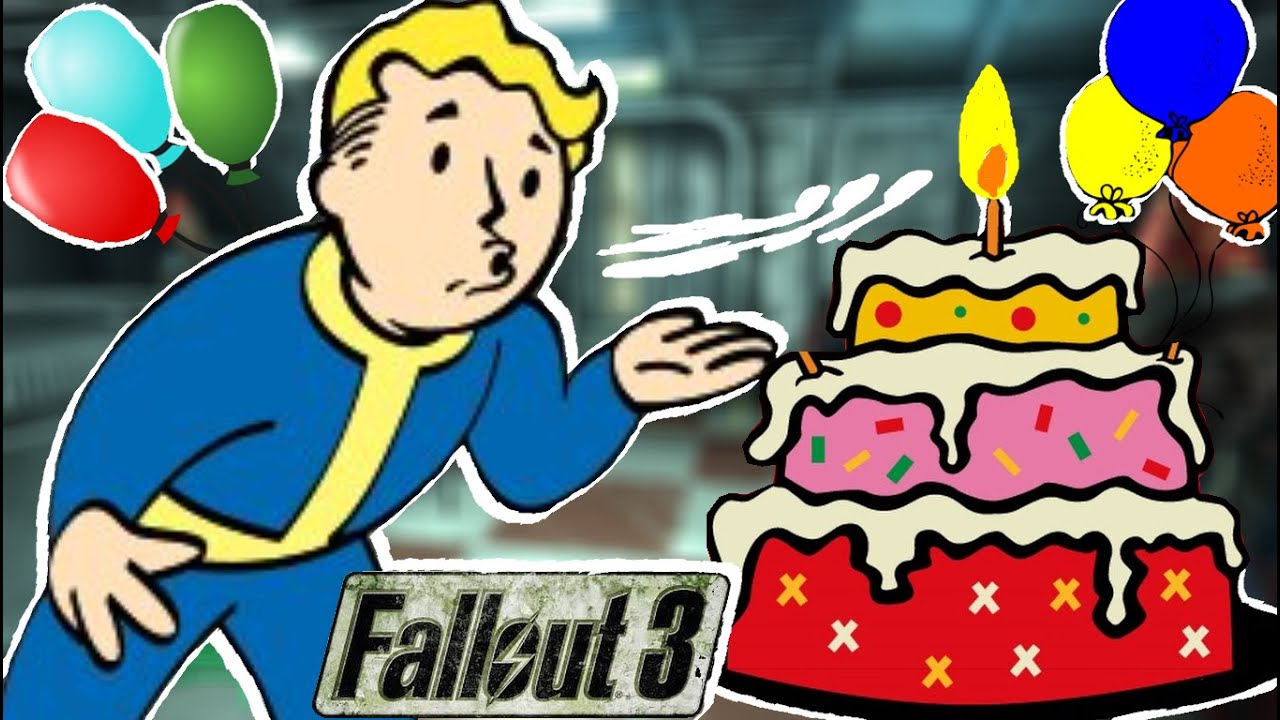 I RUINED My Own Birthday Party! (Fallout 3) - YouTube