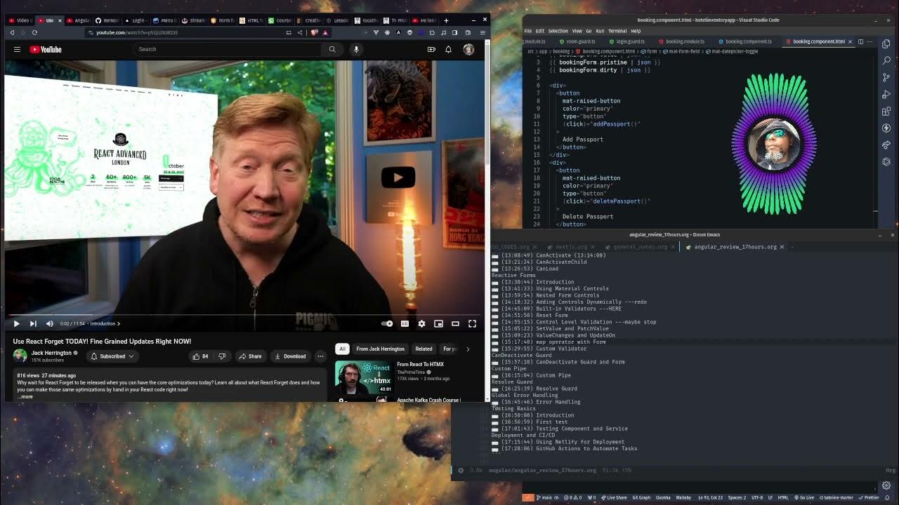 Watch Me Code: Angular - Adding Controls Dynamically (Jump to 1:02:00 ...