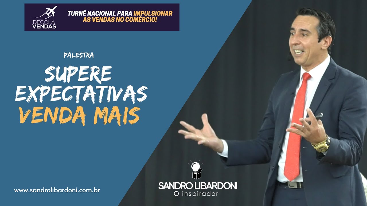Palestra de Vendas - Palestrante Sandro Libardoni - YouTube