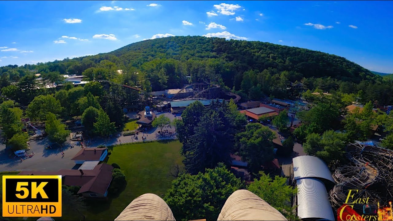 StratosFear POV 5K Larson Drop Tower Knoebels Elysburg, PA - YouTube