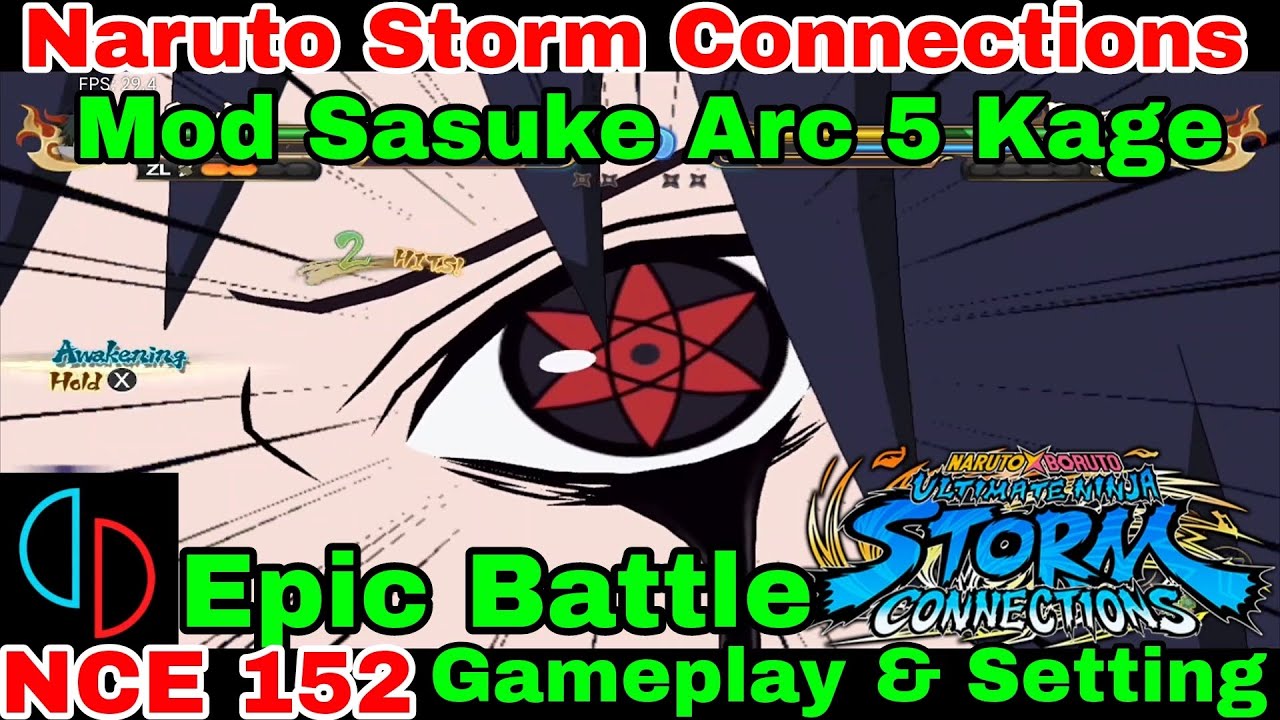 Naruto Storm Connections Mod Sasuke Arc 5 Kage & Costume Danzo testing ...