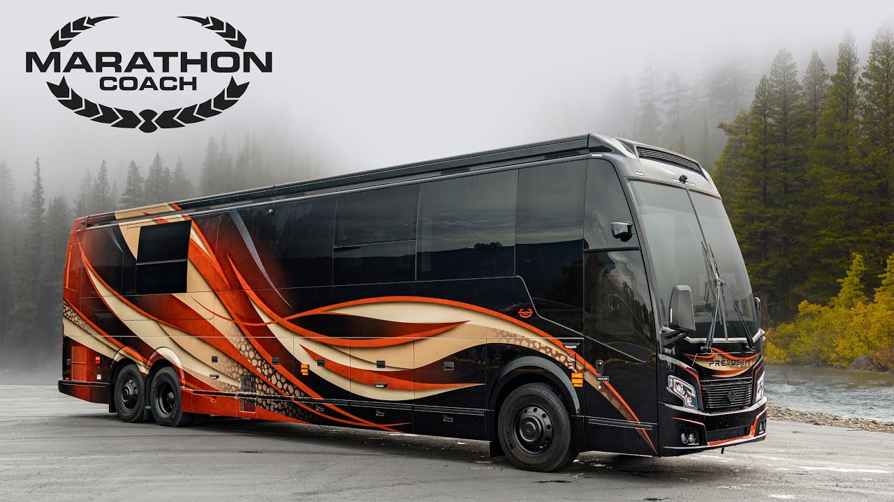 Blazing Elegance: A look at Marathon Coach 1395 - YouTube