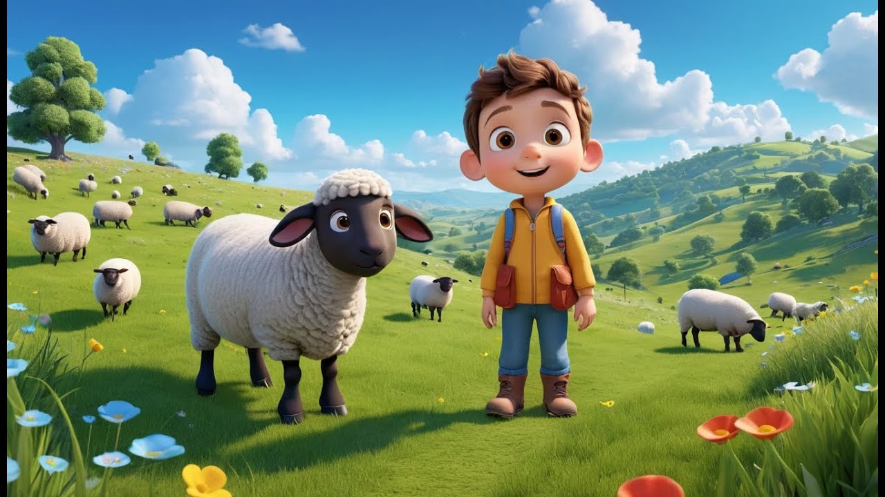 Little Boy Blue Rhyme Song | Popular Nursery Rhyme & Lyrics for Kids ...