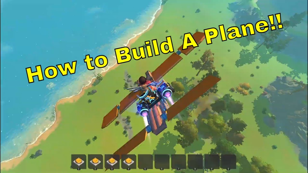 Making A Plane In Scrap Mechanic Is EASY THEY SAID........ - YouTube