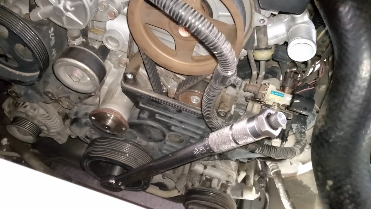 Timing Belt Installation Di D 4D56 YouTube