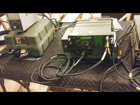 Using a PRC-138 with an RF-5833H 150W Amp - YouTube