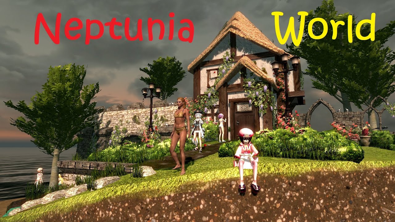 SKYRIM MOD Neptunia World in Skyrim LE and SE - YouTube