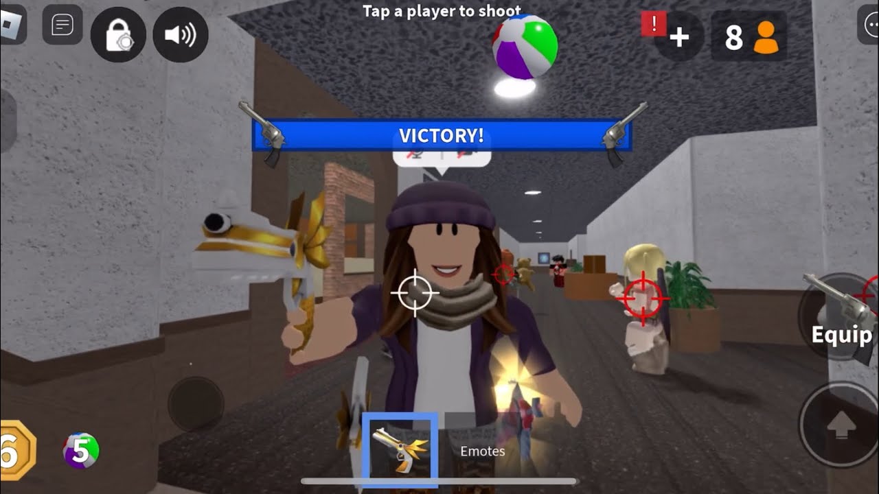 ROBLOX MM2 SHERIFF/MURDERER MONTAGE #6 || all wins gameplay - YouTube