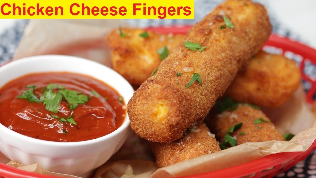 Chicken Cheese Fingers Recipe|Chicken Cheese Fingers (RAMADAN SPECIAL ...