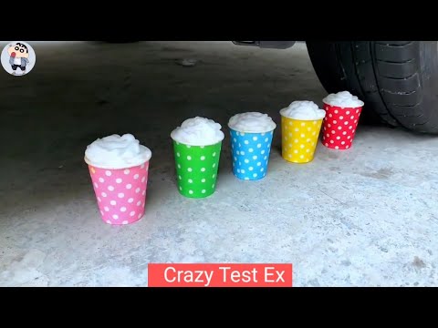 Crazy Test Ex vs MSM, Eggs, Colgate, Toys, Coca-Cola, Car | Crushing ...