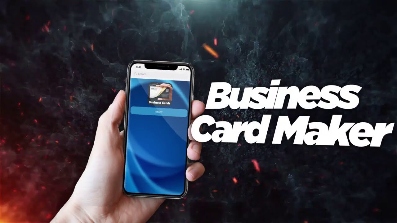 Business Card & Visiting Card Maker App By US TECH for All Businessmen ...