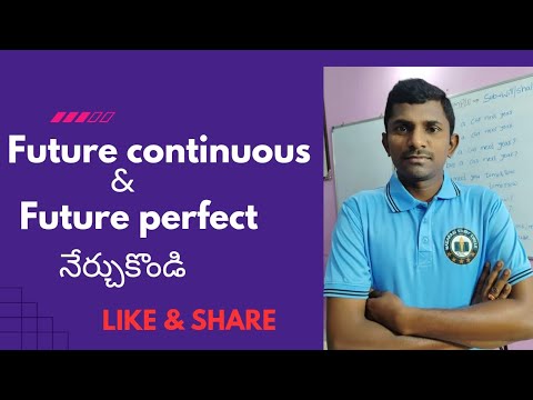 How to learn the future continuous & future perfect in an easy way ...