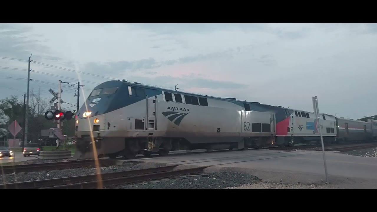 Amtrak #1 Sunset Limited ft Amtrak 161 - YouTube