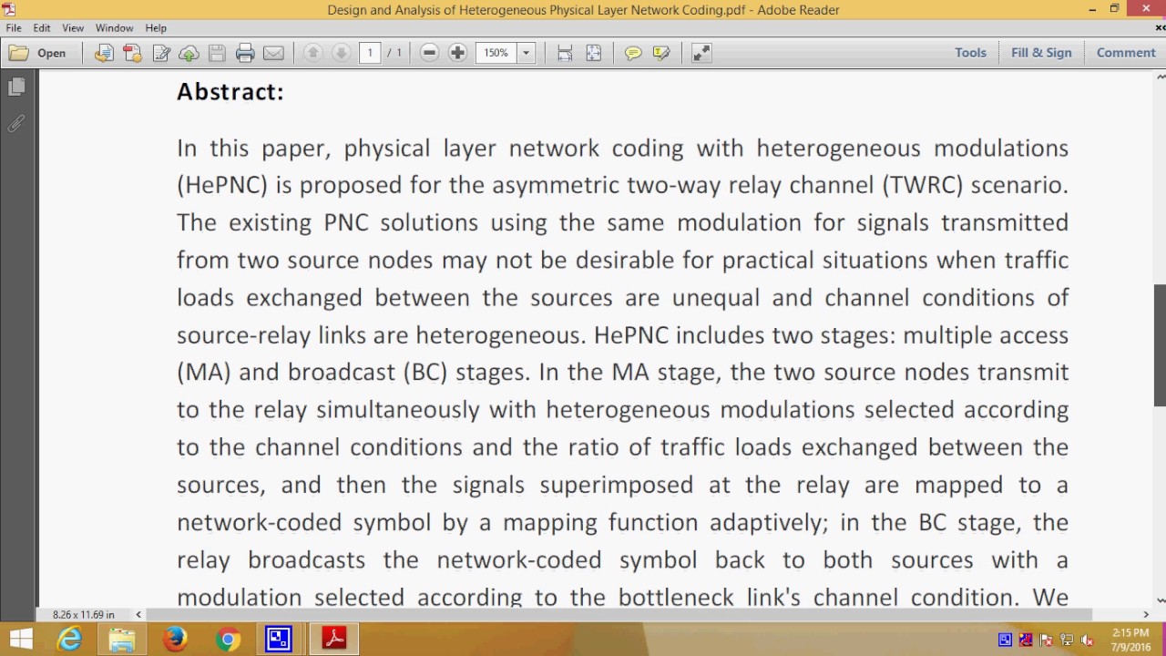 Design and Analysis of Heterogeneous Physical Layer Network Coding - YouTube