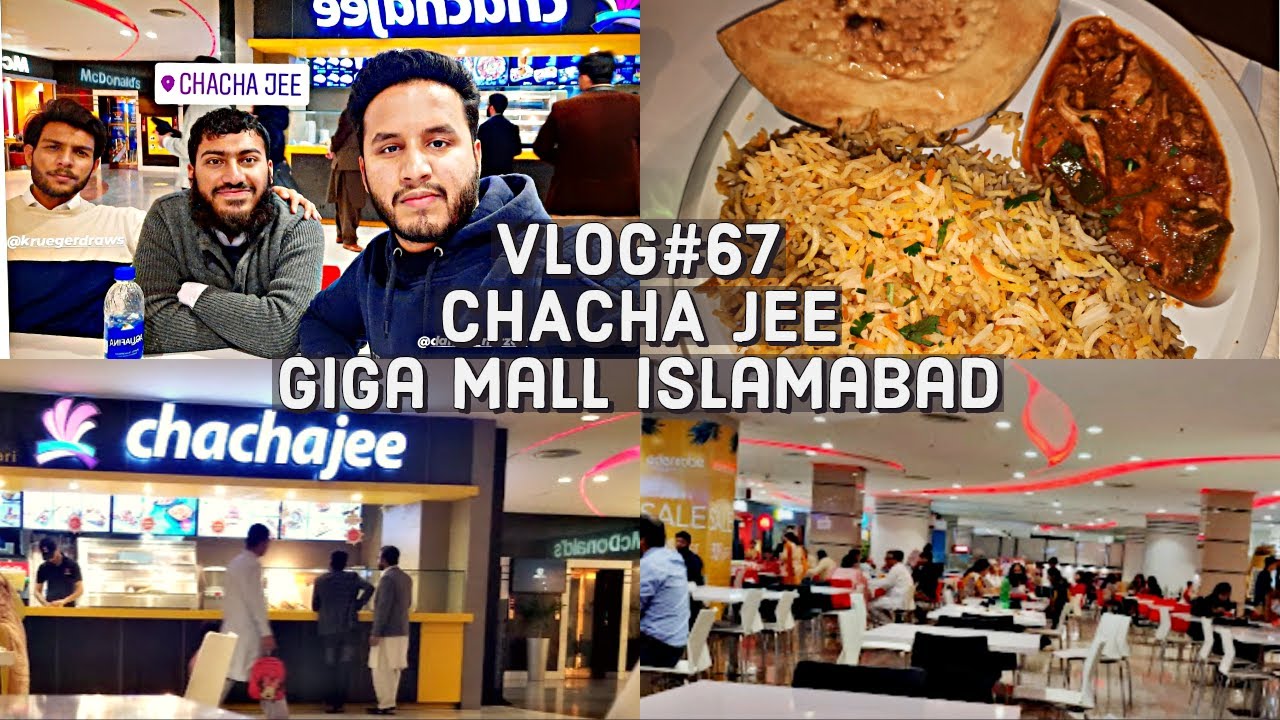 CHACHA JEE BIRYANI PLATTER & CHICKEN CURRY REVIEW | GIGA MALL ISLAMABAD ...