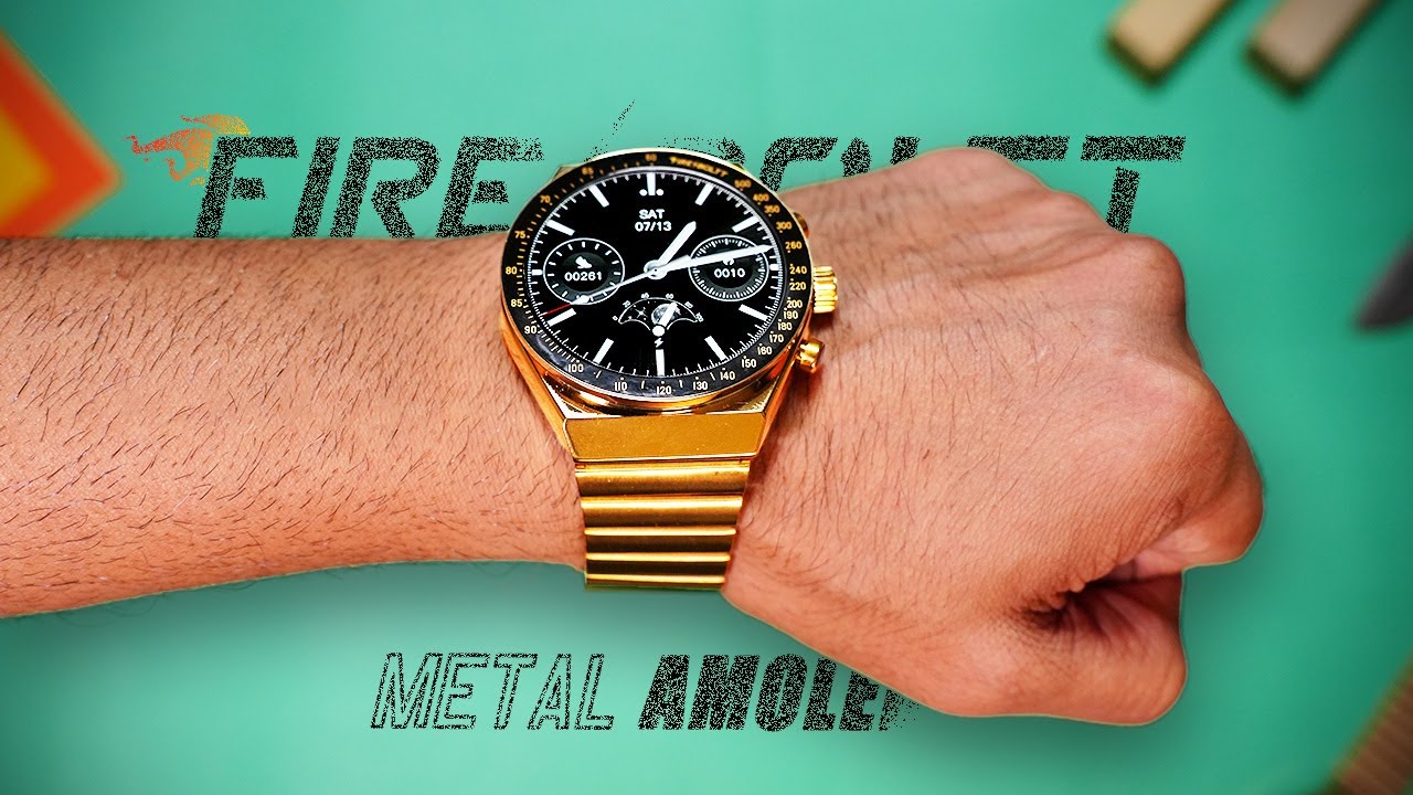 Solid Metal AMOLED Watch for ₹2,999 - Fire-Boltt Spacewatch 🔥 - YouTube