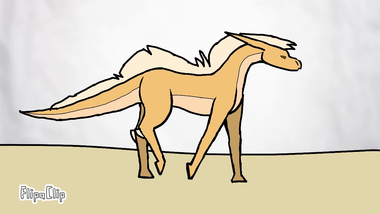 Dragon Walk Cycle Test - YouTube