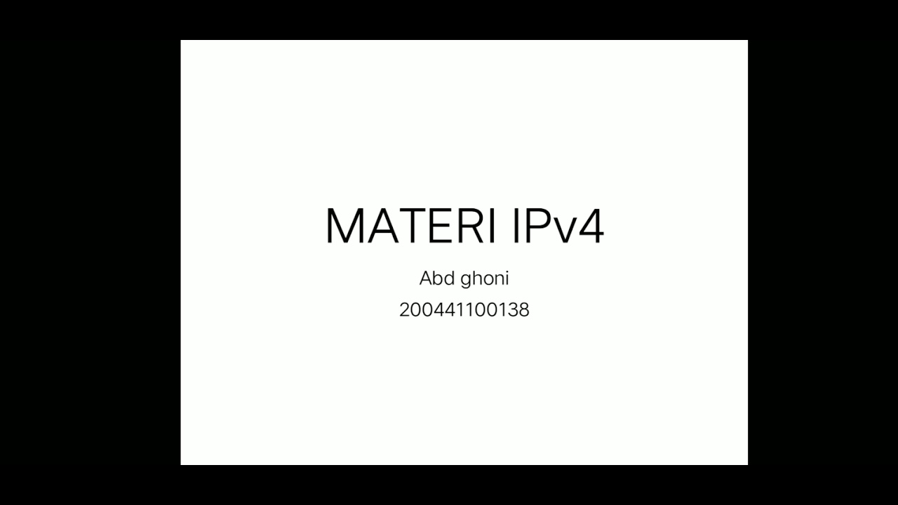 DMJ 2D_200441100138_ABD. GHONI_IPV4 - YouTube