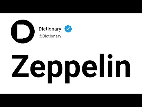Zeppelin Meaning In English - YouTube