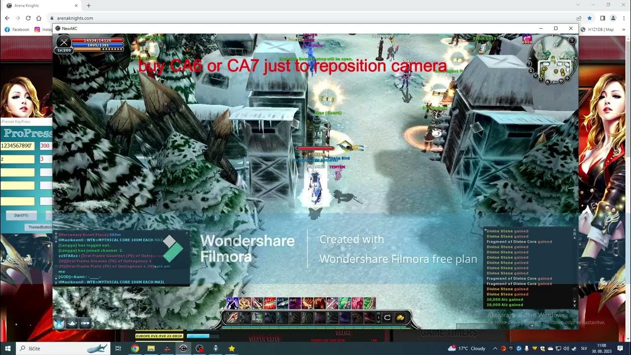 Macro set up for Cabal Online - YouTube