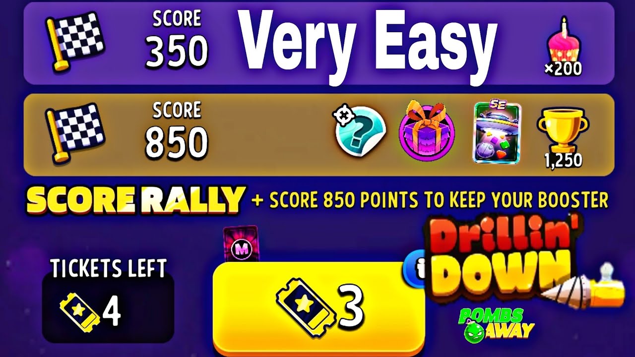 drillin down bombs away solo challenge | match masters | drillin down ...