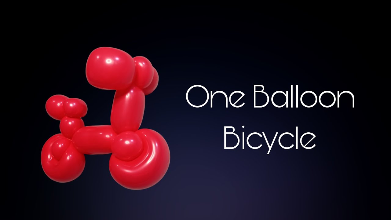 One Balloon Bicycle - YouTube